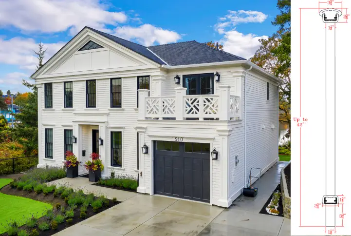 RoyalGuard Cellular PVC Railings | Royal Corinthian