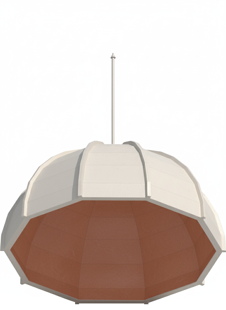 Dome Revit Family | BIM Objects | Fiberglass Domes